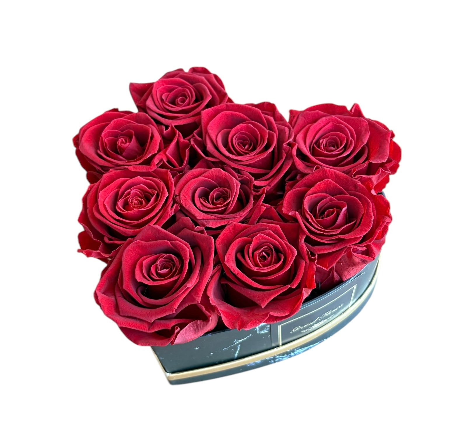Deep Red Heart Special (1 left) – Grand Fleurs