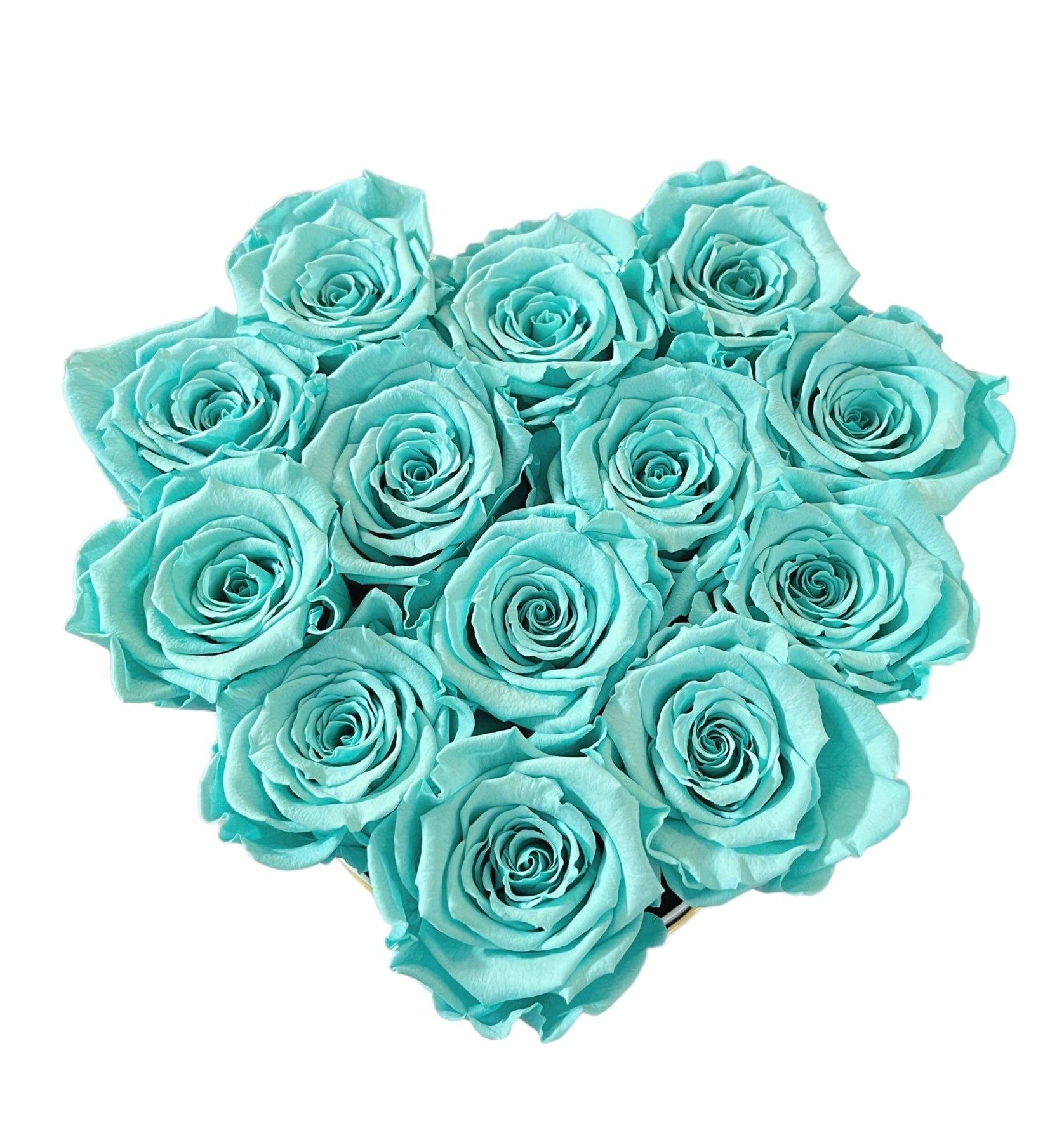 Large Teal Blue Heart Special (3 left) – Grand Fleurs